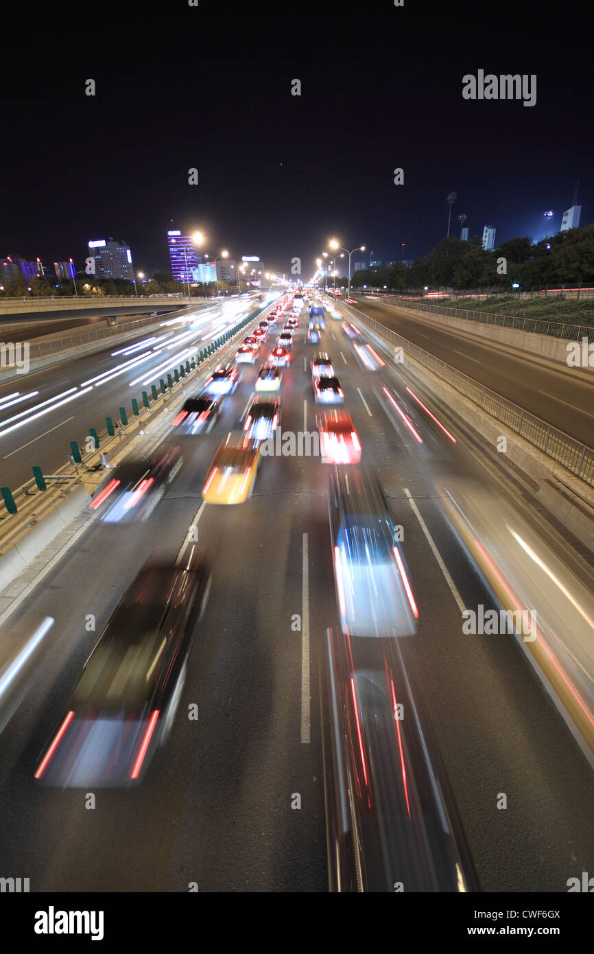 Rush hour traffic Stock Photo - Alamy