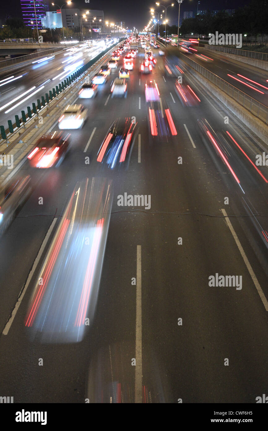 Rush hour traffic Stock Photo - Alamy