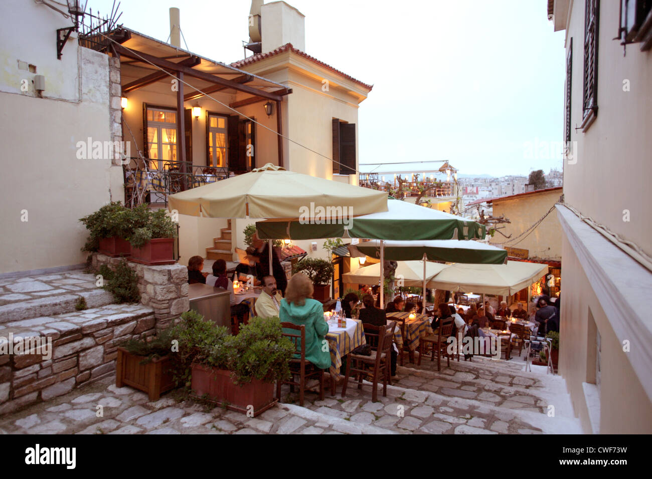 Athens plaka district hi-res stock photography and images - Alamy