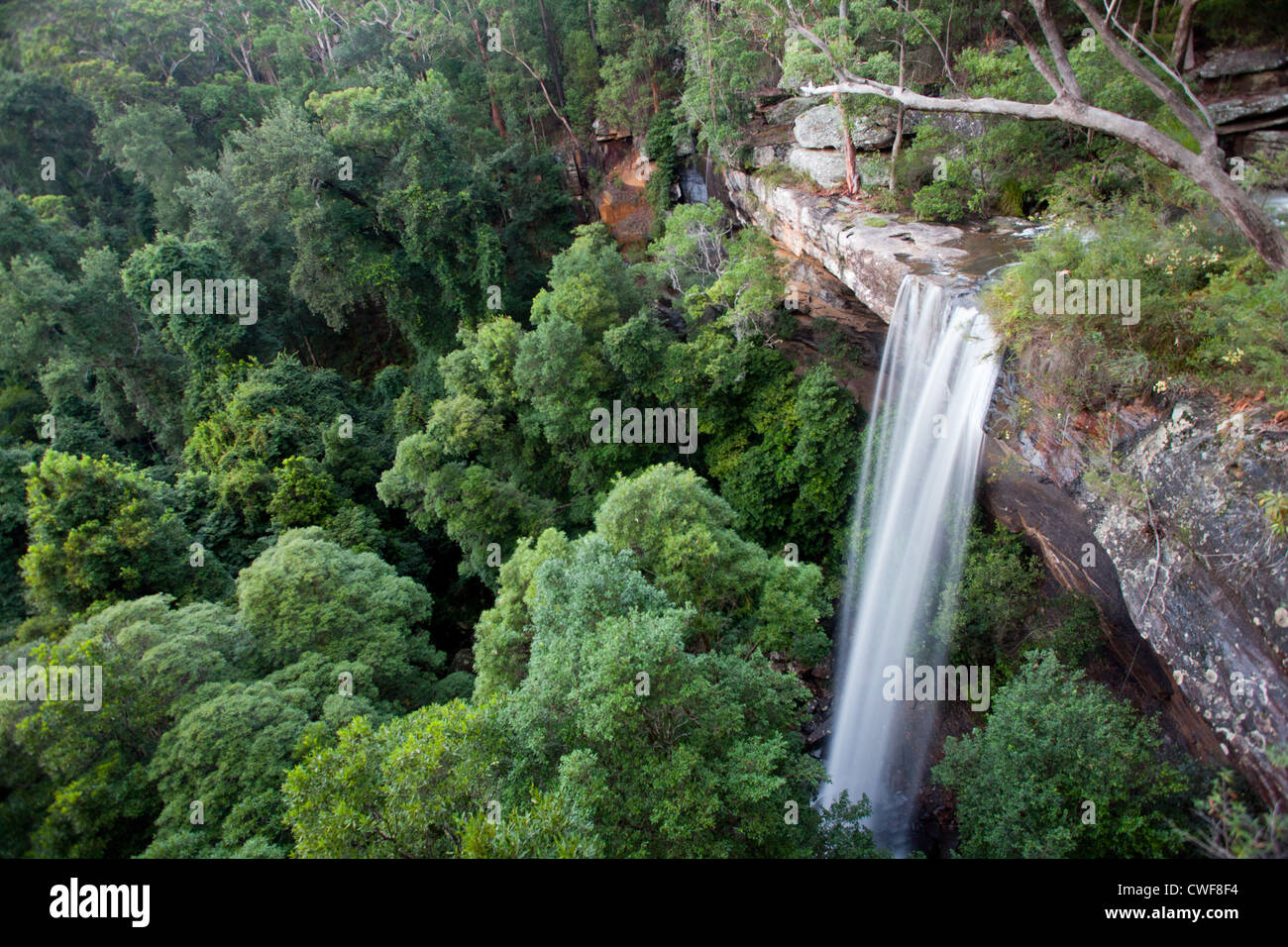 Lower National Falls Waterfall in the Royal National Park, NSW ...