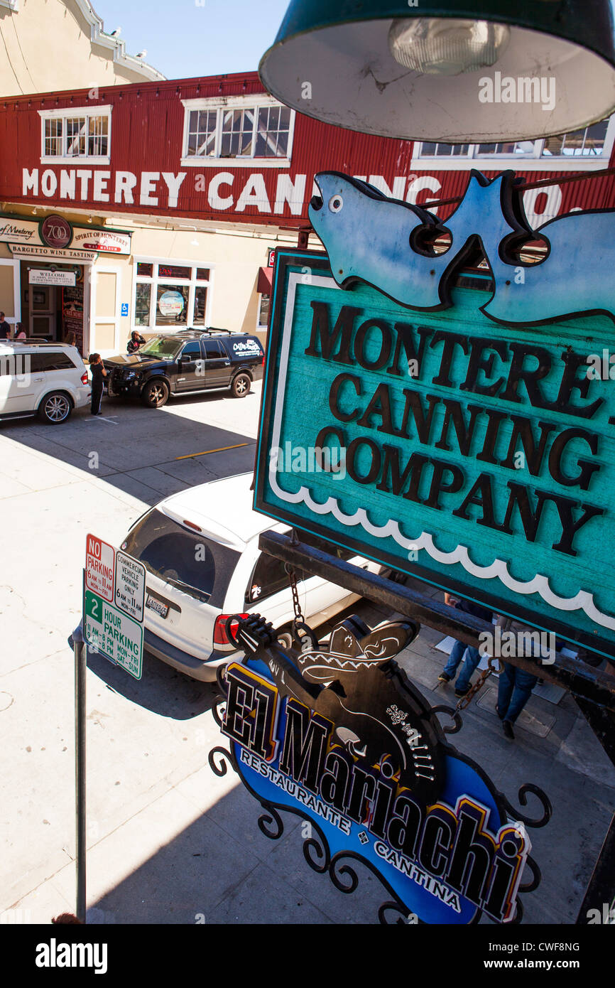 Monterey cannery row california usa hi-res stock photography and images ...