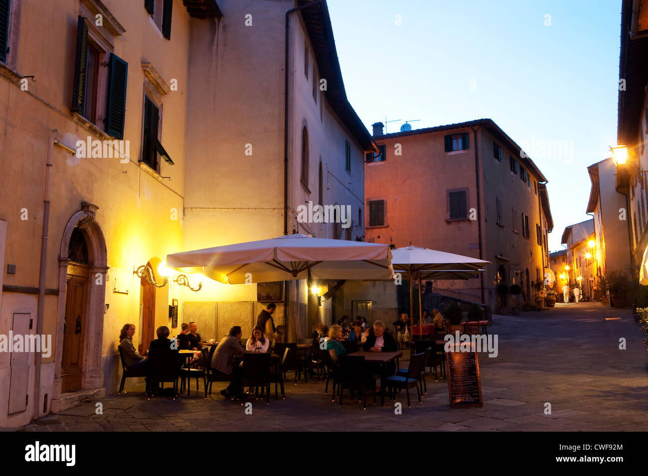 Castellina in Chianti, Tuscany, Italy Stock Photo - Alamy
