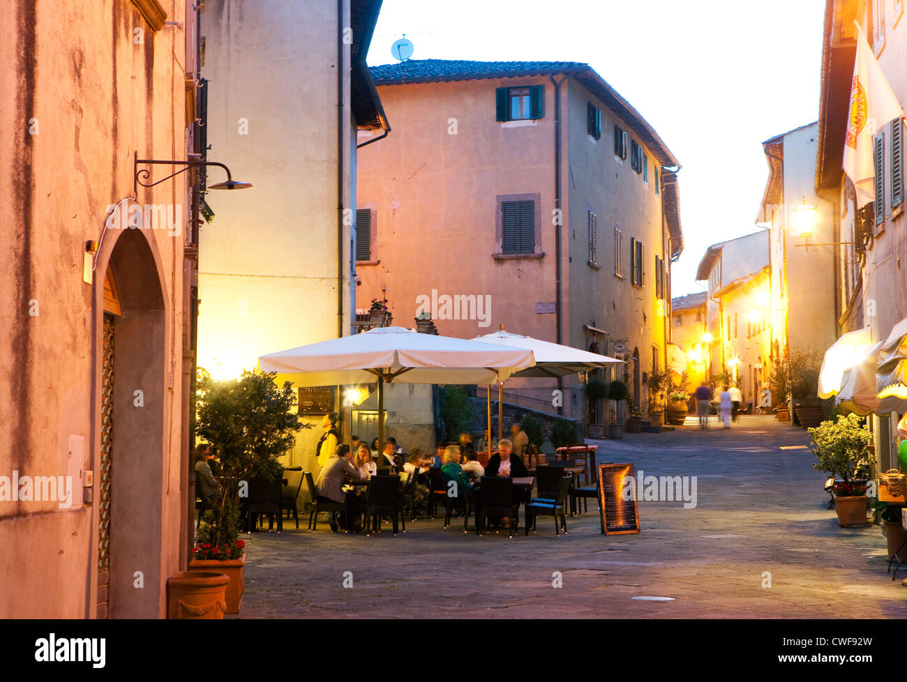 Castellina in Chianti, Tuscany, Italy Stock Photo - Alamy