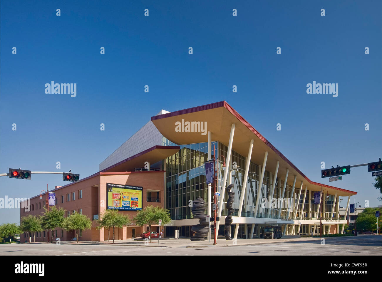 The hobby center for the performing arts hi-res stock photography and ...