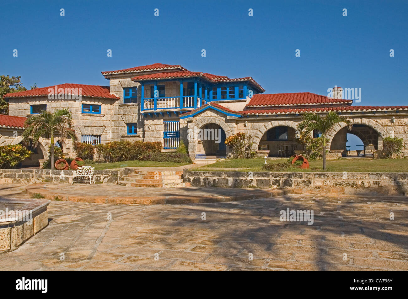 CUBA, Varadaro, Restaurant Casa de Al, former home of Al Capone, now a ...