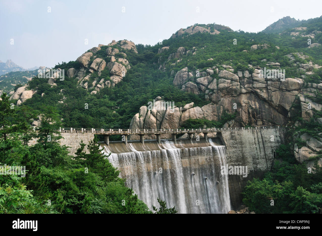 Longtan reservoir at laoshan mountain,qingdao,china Stock Photo - Alamy