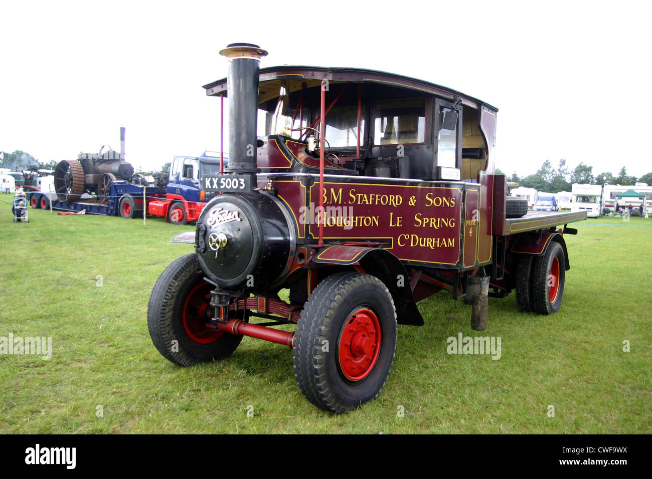 Steam traction engine foden hi-res stock photography and images - Alamy