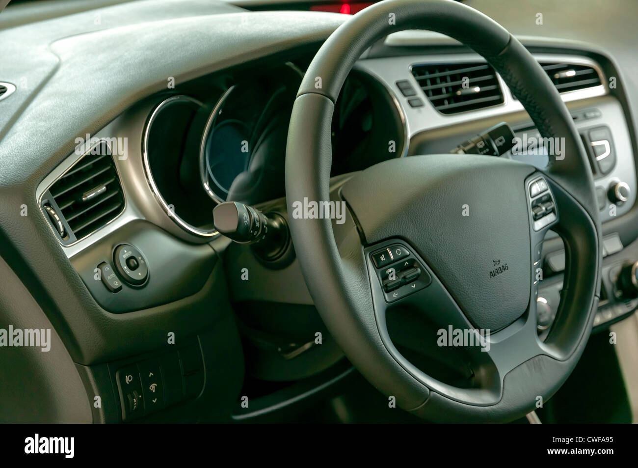 New car interior Stock Photo - Alamy