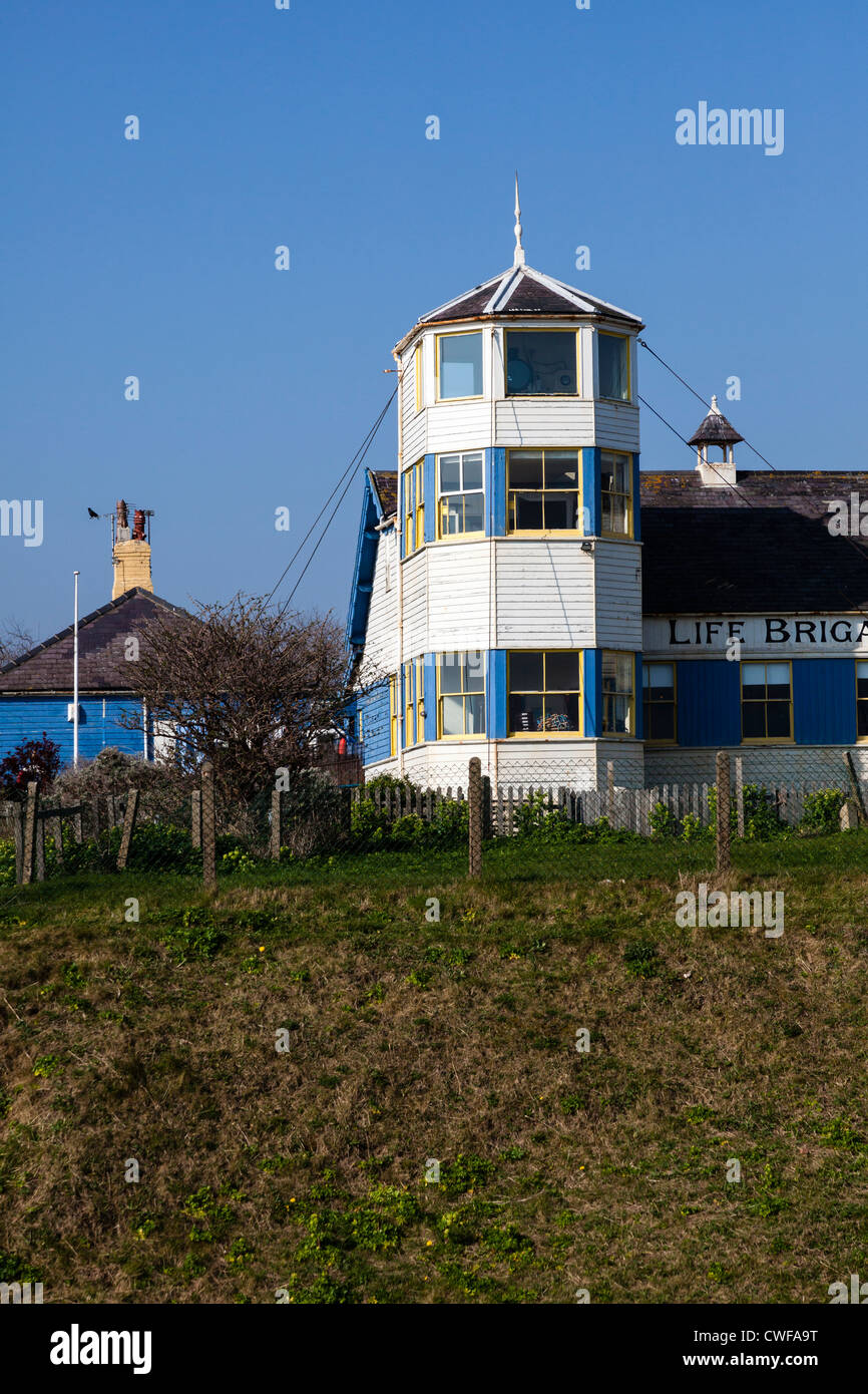 The Life Brigade Watch House, High on the Cliffs at Tynemouth, North ...