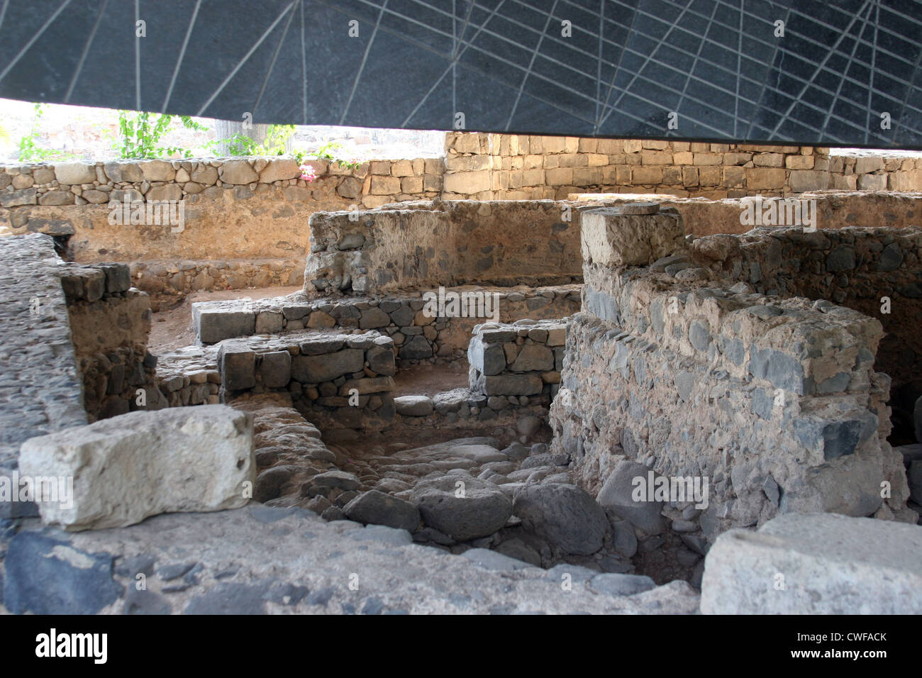 Capernaum The House of Saint Peter Stock Photo - Alamy