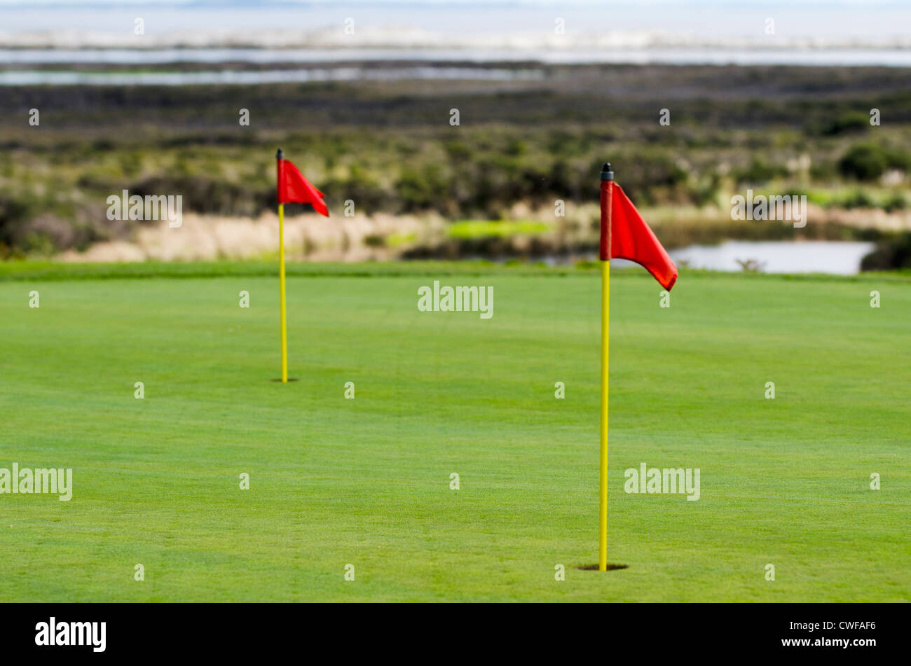 Red Golf Flag High Resolution Stock Photography and Images - Alamy