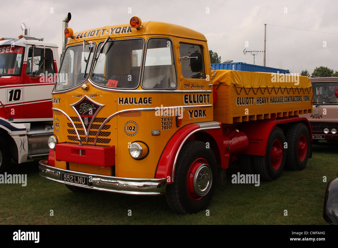 Vintage foden lorry hi-res stock photography and images - Alamy