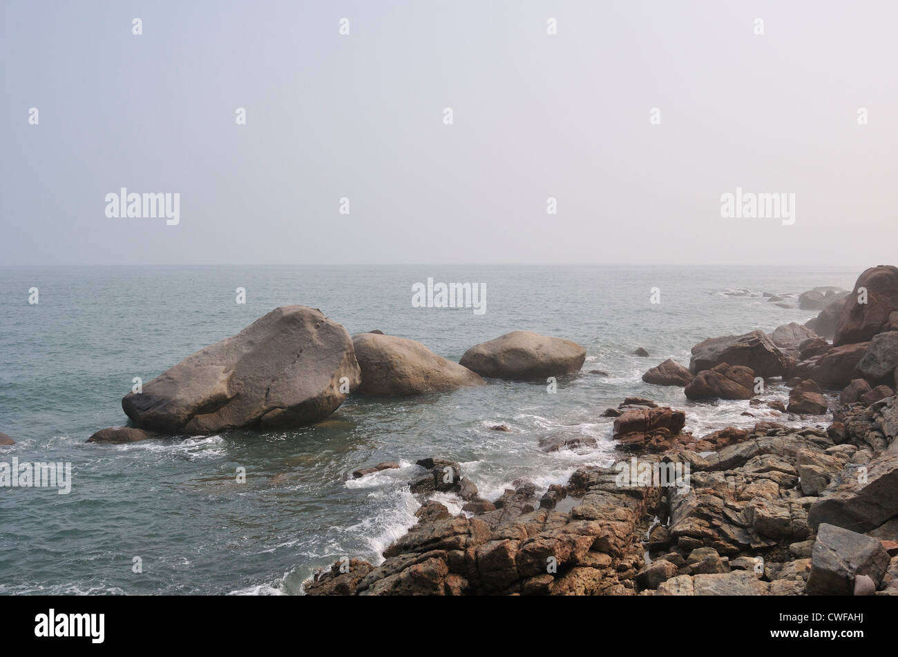 the yellow sea Stock Photo - Alamy