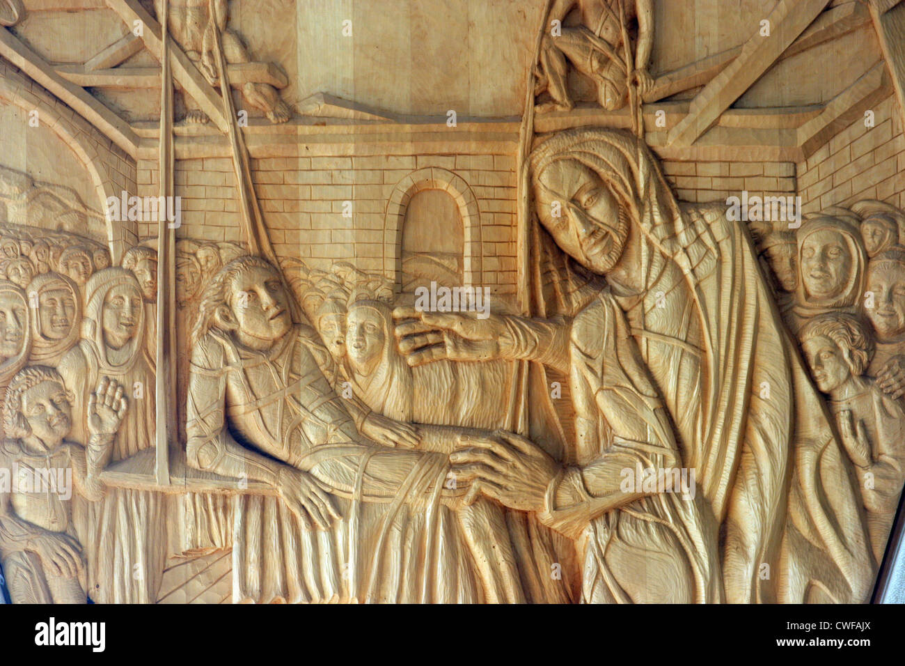 Capernaum - The Church of the House of Peter Stock Photo - Alamy
