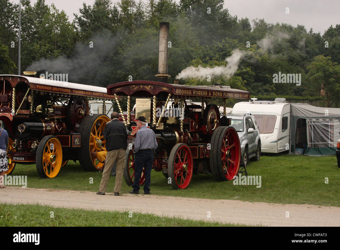 Garrett steam traction engine hi-res stock photography and images - Alamy