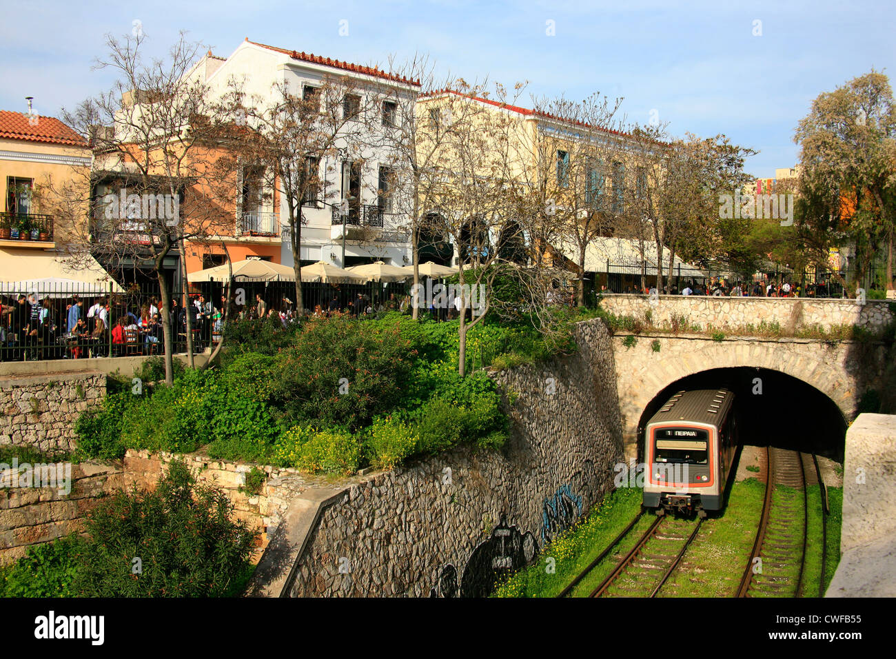 Athens metro hi-res stock photography and images - Alamy