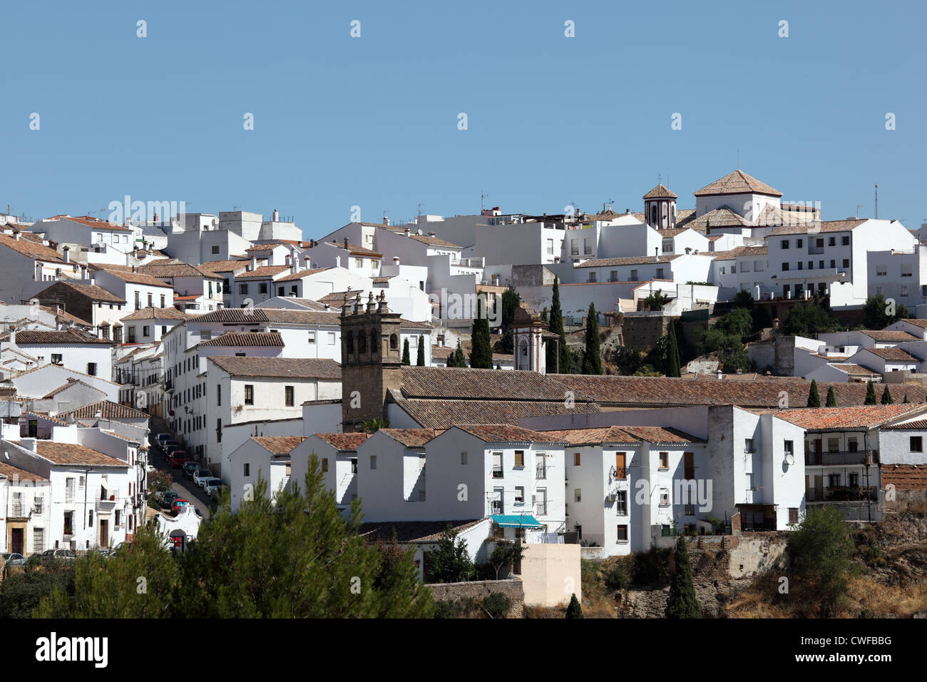Old town of Ronda, Andalusia Spain Stock Photo - Alamy