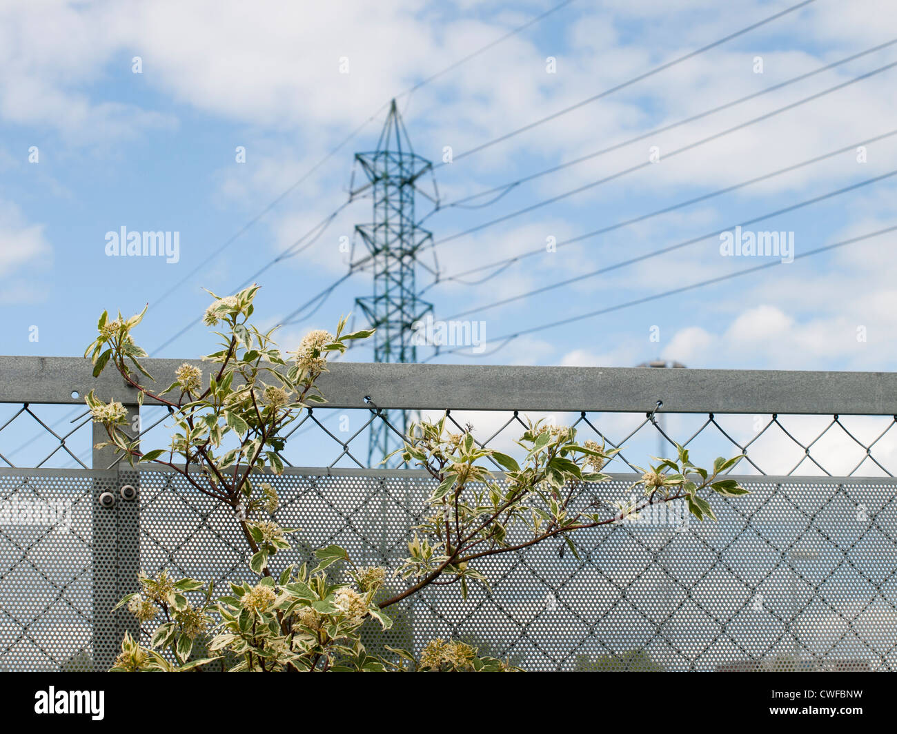 High voltage fence hi-res stock photography and images - Alamy