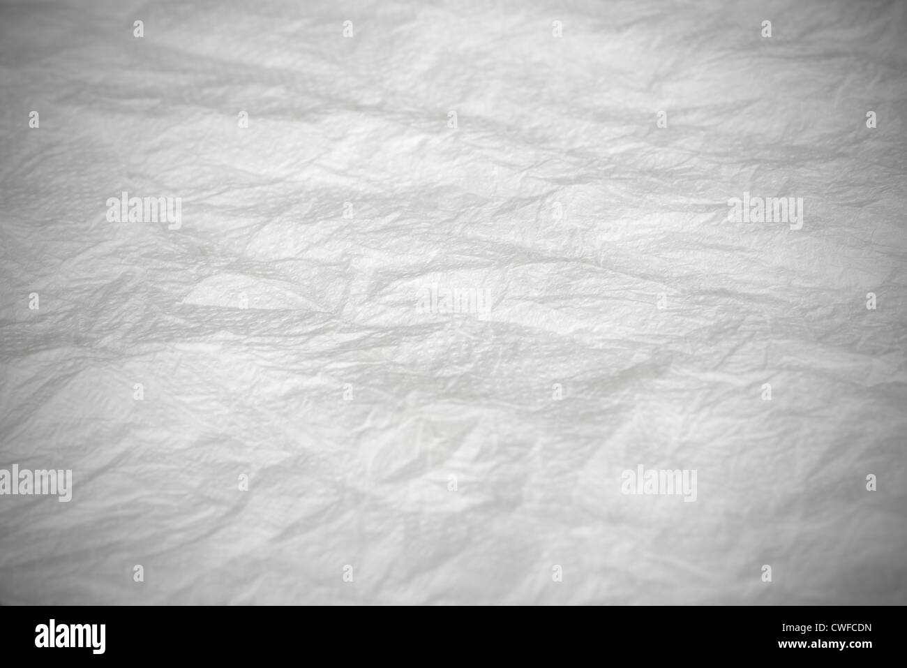Crumpled white tissue paper foe background texture Stock Photo - Alamy
