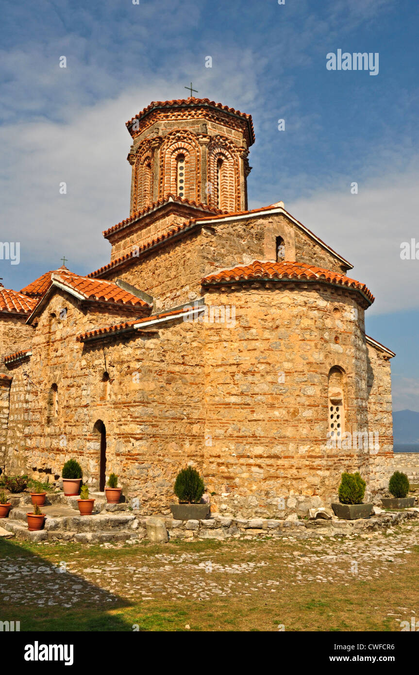 EUROPE, Macedonia, Lake Ohrid, Monastery of St Naum Stock Photo - Alamy