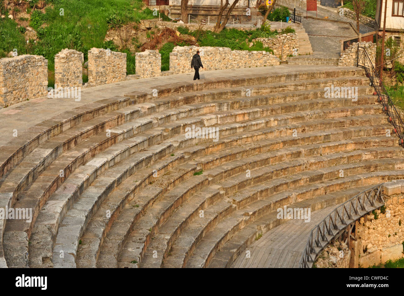 EUROPE, Macedonia, Ohrid, Roman Amphitheatre (1st Century AD Stock ...