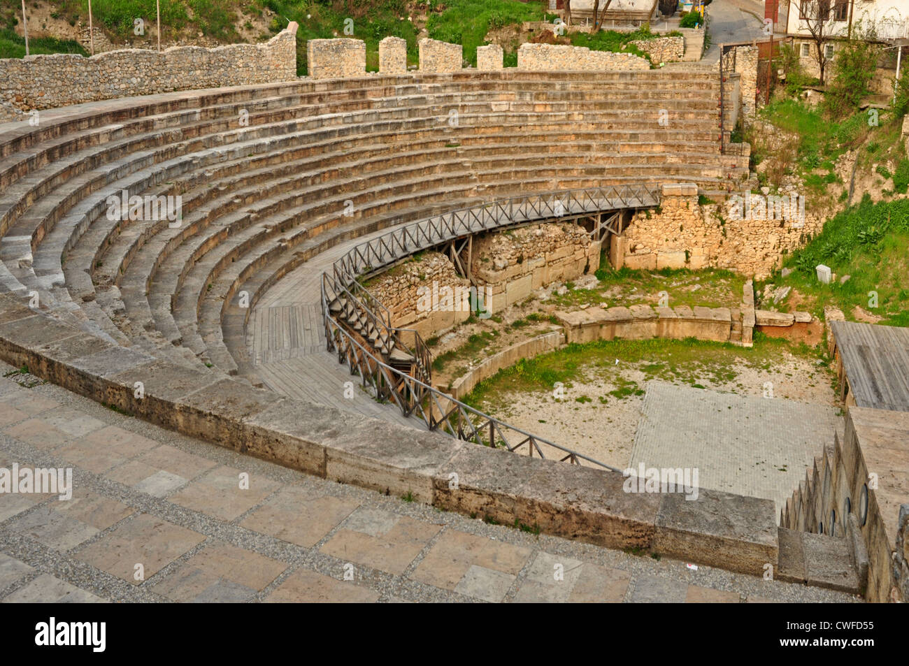 EUROPE, Macedonia, Ohrid, Roman Amphitheatre (1st Century AD Stock ...