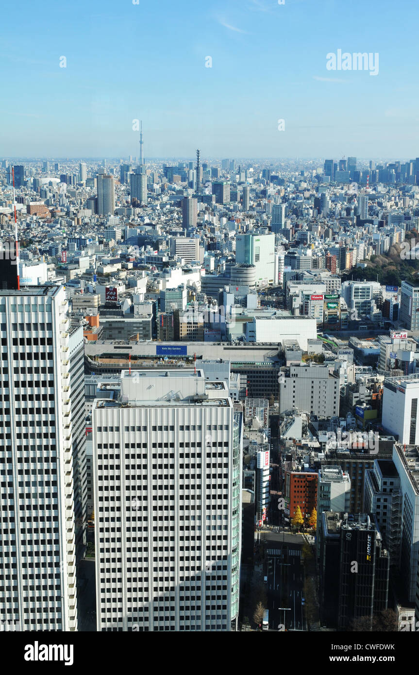 Aerial perspective of tokyo hi-res stock photography and images - Alamy