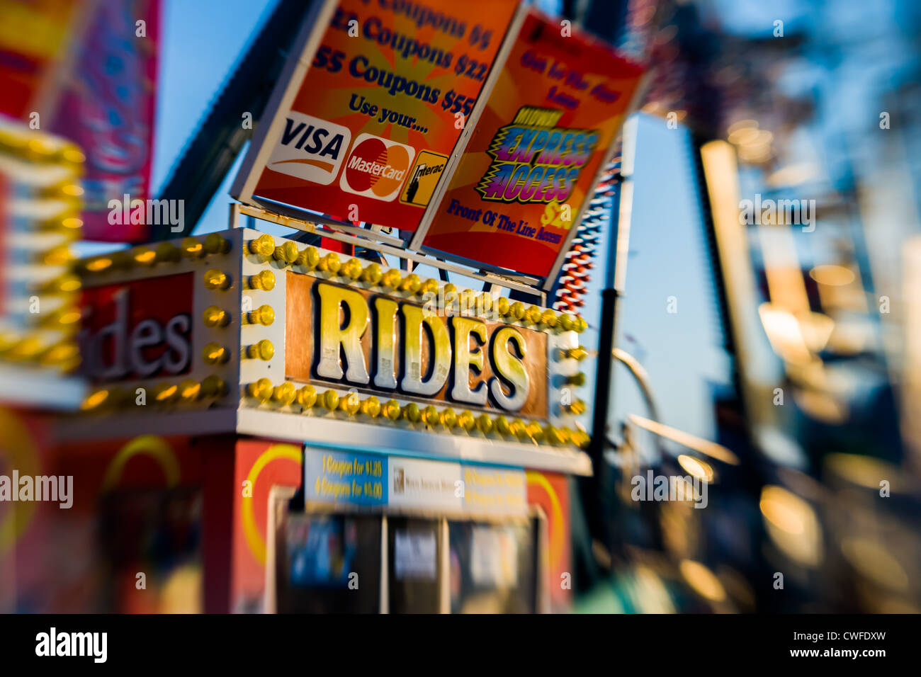 This is an image fairground attractions and rides at the Canadian ...