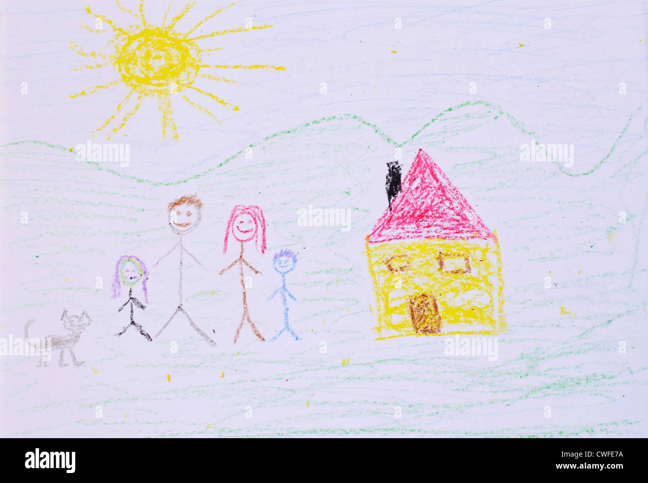 Childrens Drawing Stock Photos & Childrens Drawing Stock Images - Alamy