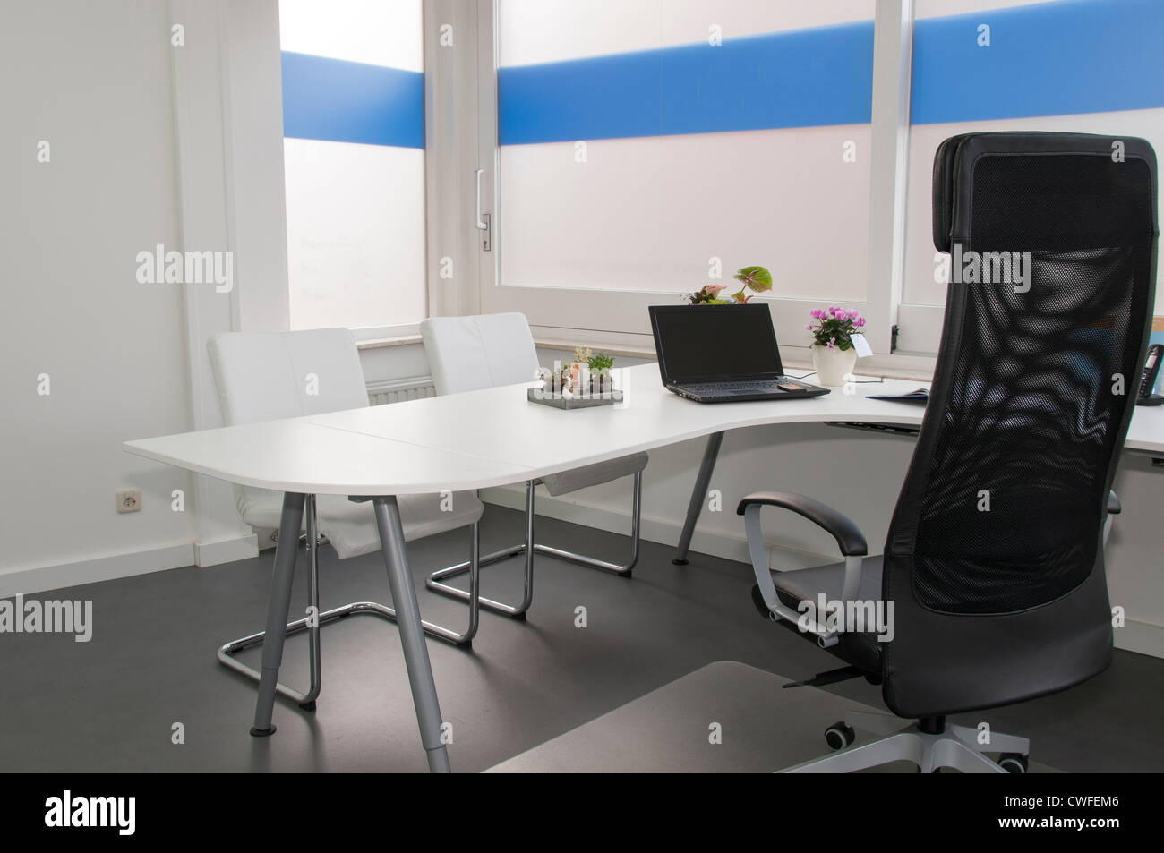 clean white office in hospital Stock Photo - Alamy