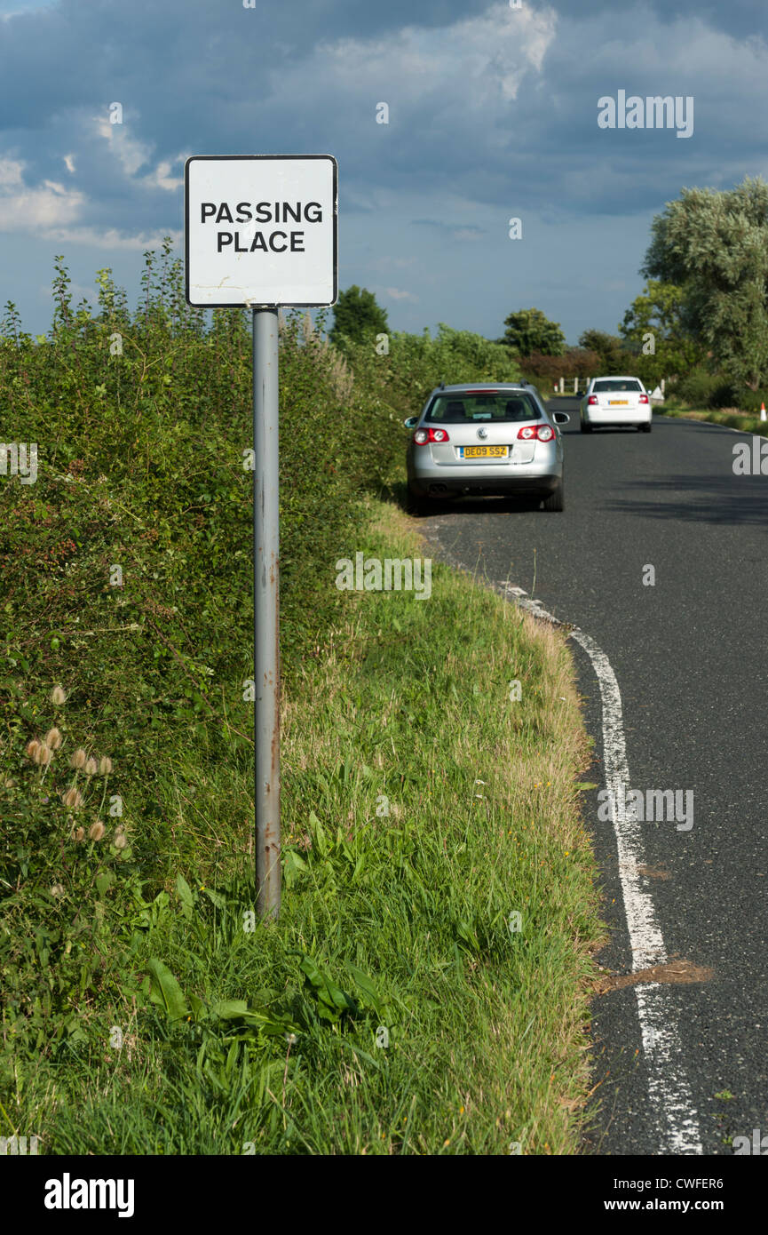Passing Place Signs High Resolution Stock Photography and Images - Alamy