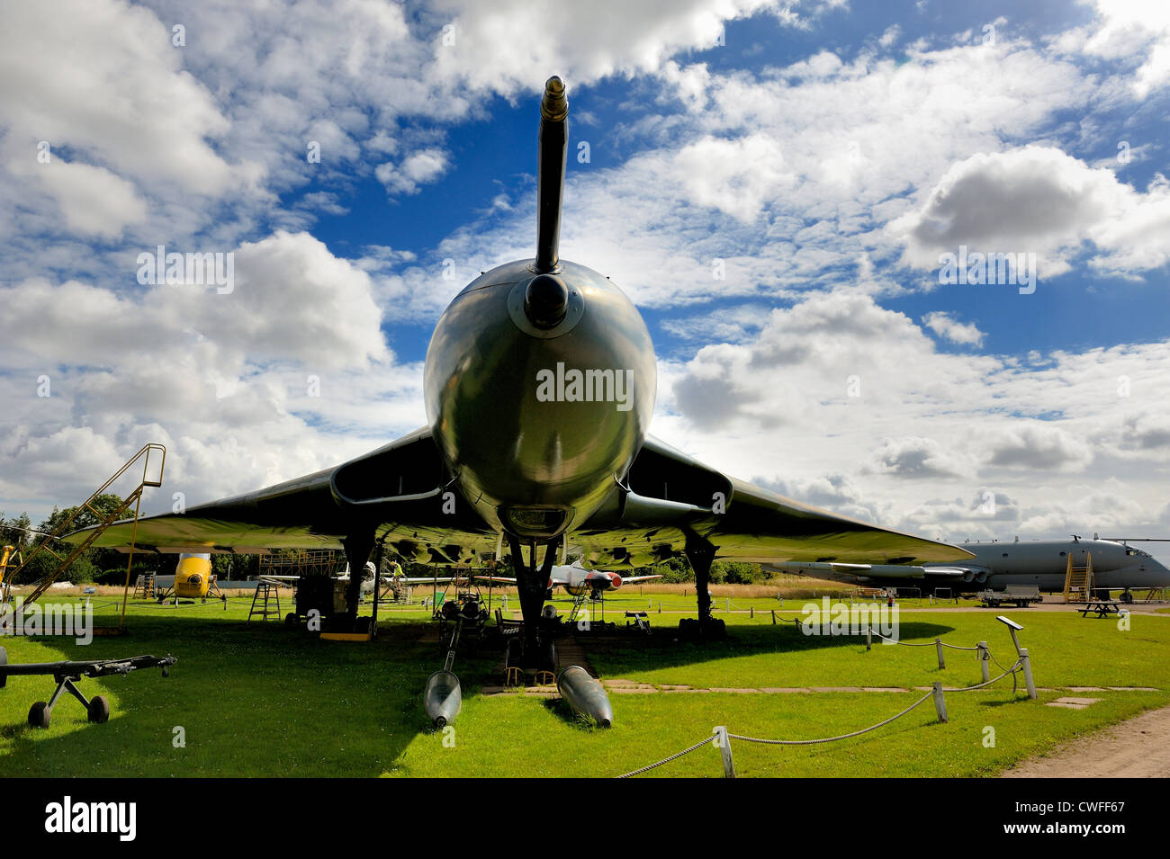 The Avro Vulcan B2 XM575 (G-BLMC) east midlands aeropark england uk ...