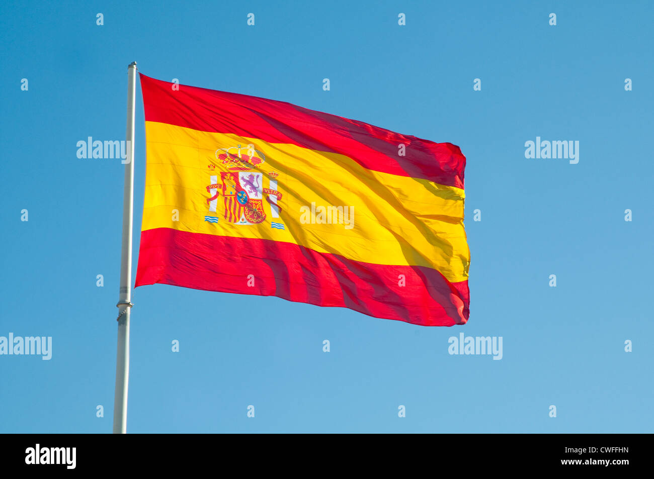 Spanish flag hi-res stock photography and images - Alamy
