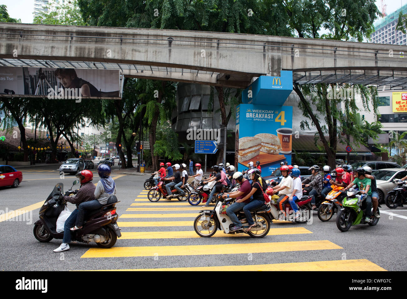 Kuala lumpur traffic jam hi-res stock photography and images - Alamy