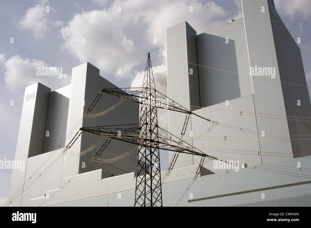 Germany brown coal power plant hi-res stock photography and images - Alamy