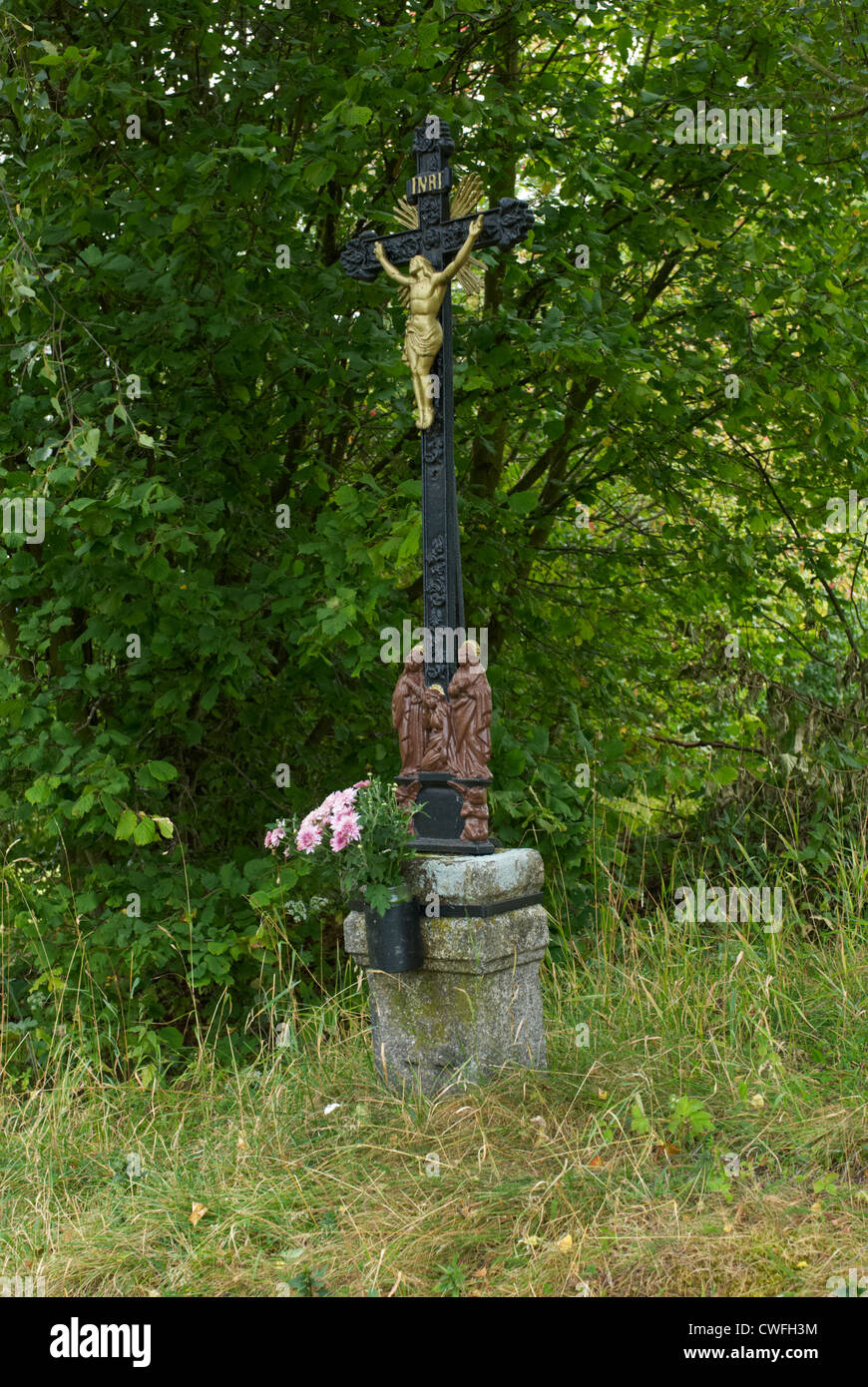 Column of the crucification hi-res stock photography and images - Alamy