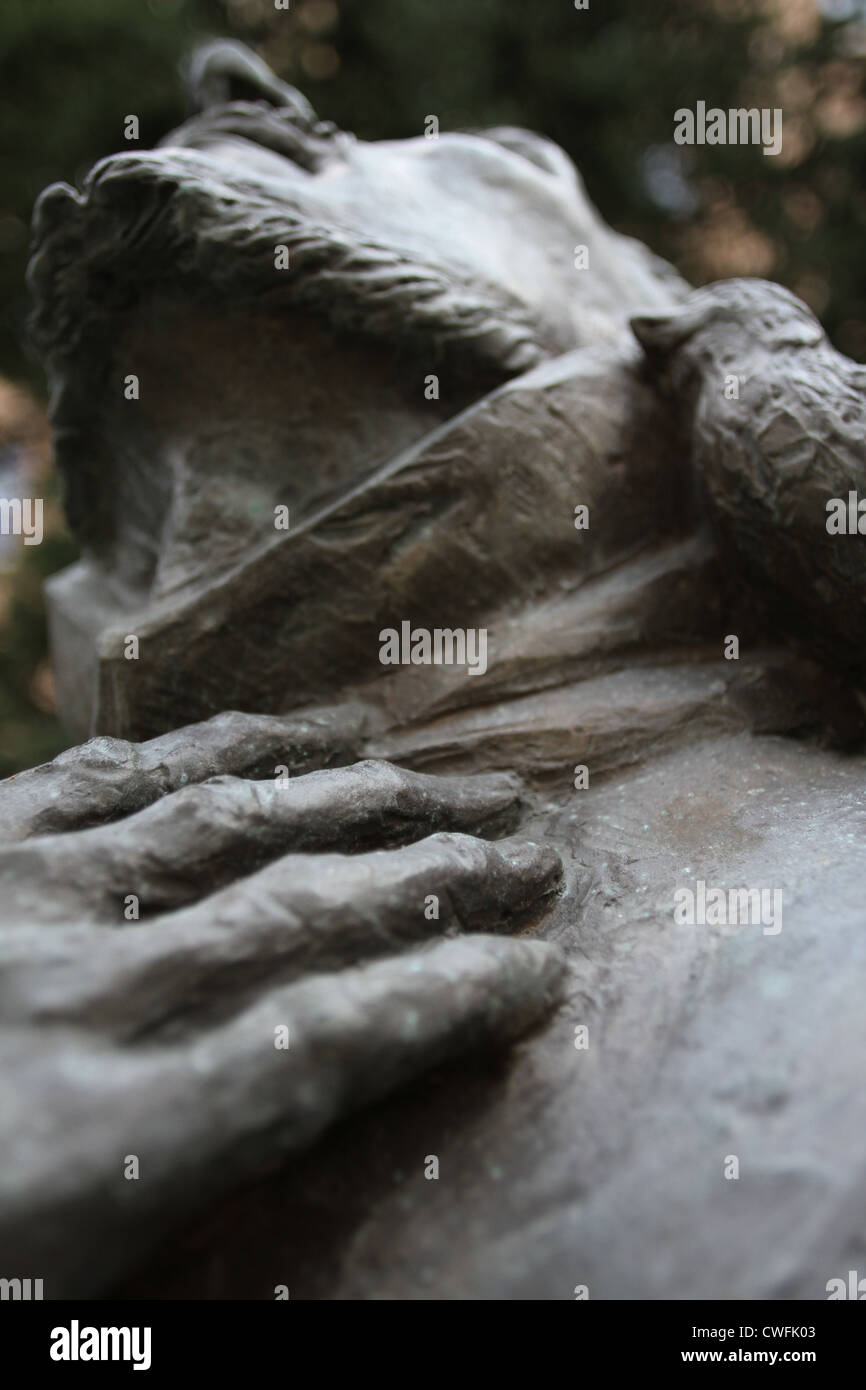 A statue of St. Francis at St. Mary's hospital in Rochester, Minnesota ...