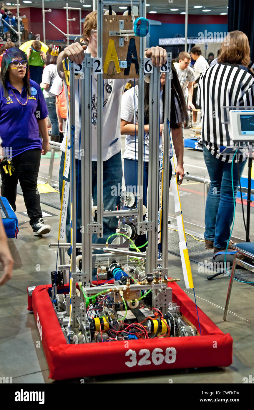 SEATTLE, WA - MARCH 17: Teens competed at a state level competition for ...
