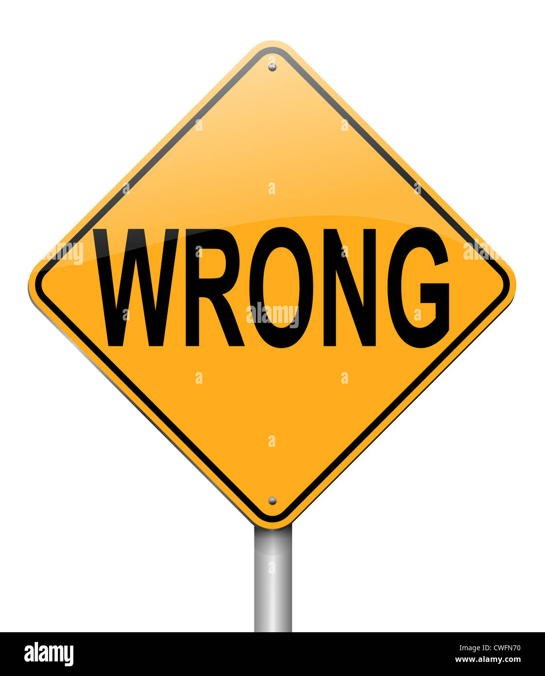 Wrong concept hi-res stock photography and images - Alamy