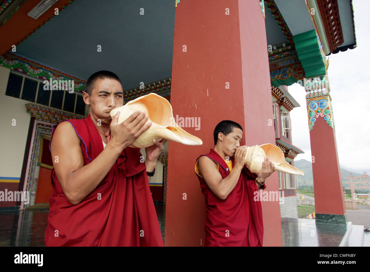 Exile Tibetans in India Stock Photo - Alamy