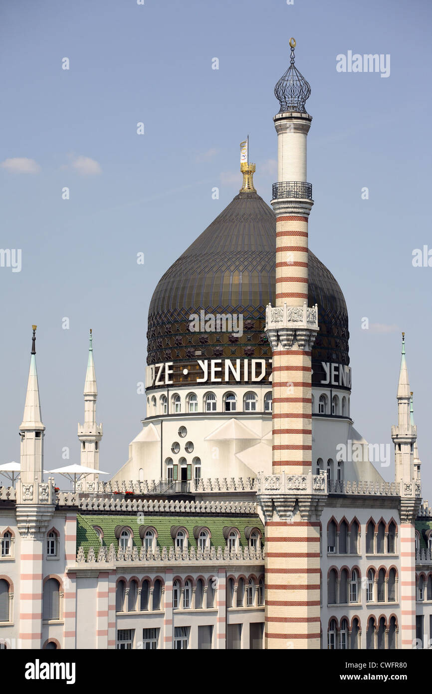 Office and cultural center in Dresden Yenidze Stock Photo - Alamy