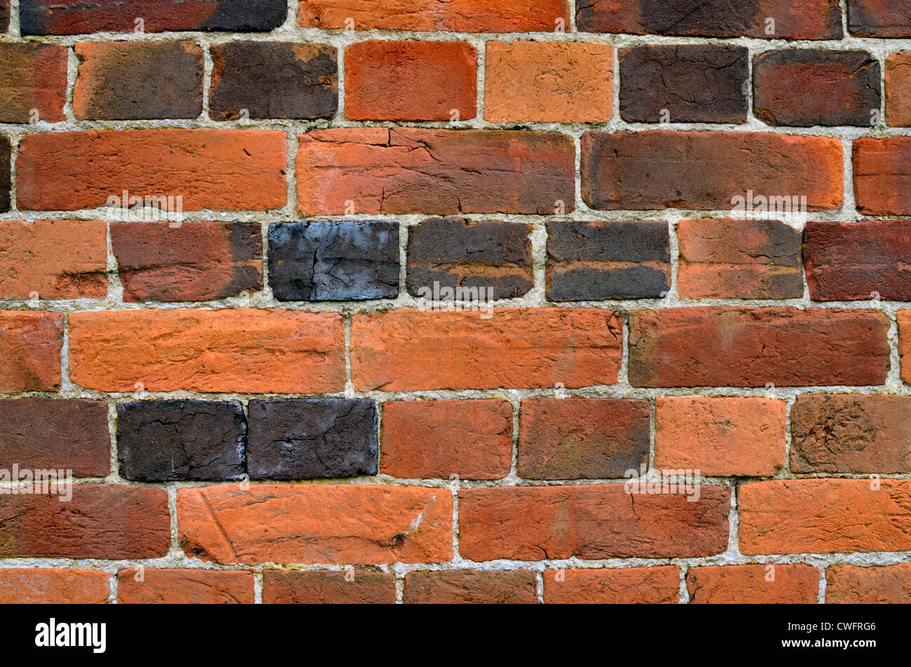 Denial of access, computer security / firewall concept. Rural brick ...