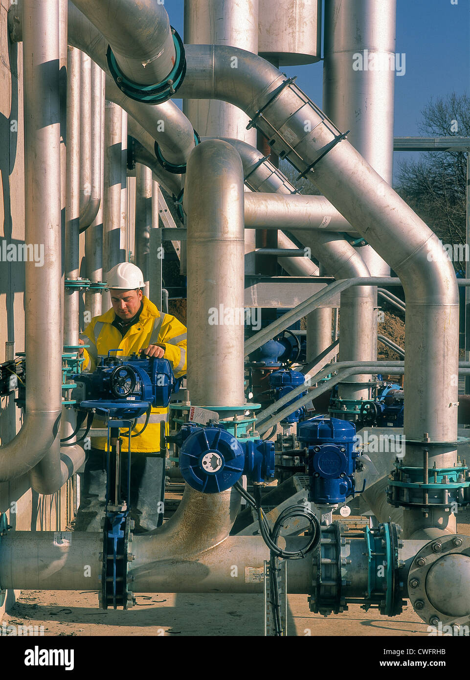 Construction sewage treatment plant hi-res stock photography and images ...