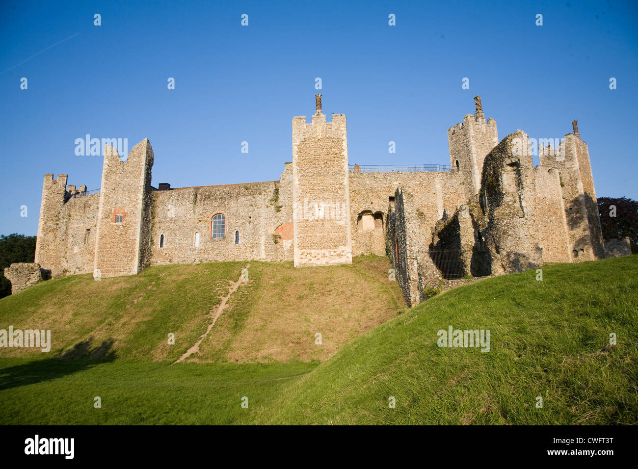 Framlingham castle Suffolk England Stock Photo - Alamy