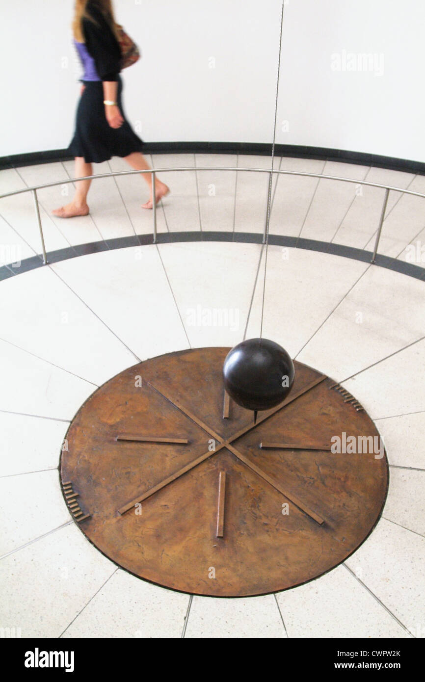 Hamburg, Foucault pendulum Stock Photo - Alamy