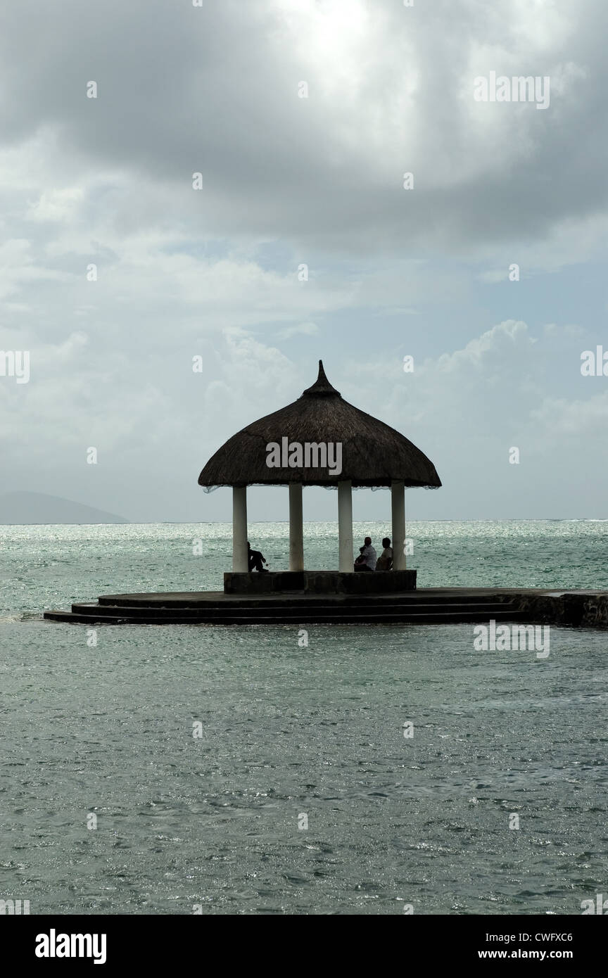 Pavillion in Mauritius Stock Photo - Alamy