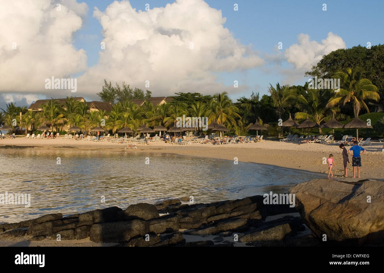 Resort Le Canonnier (Mauritius Stock Photo - Alamy