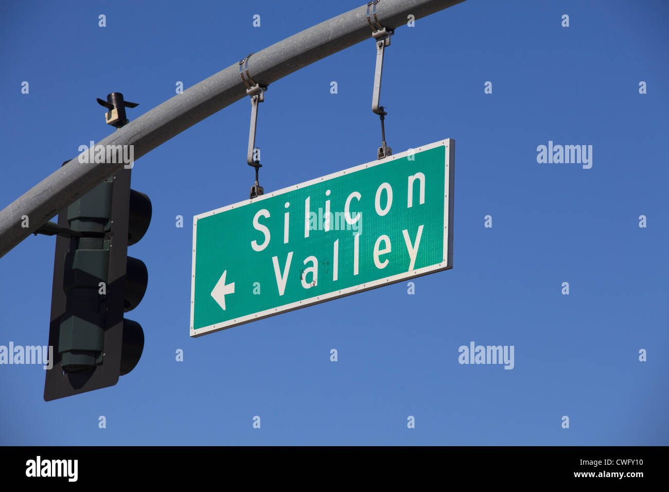 Silicon Valley Sign, San Jose, California Stock Photo - Alamy