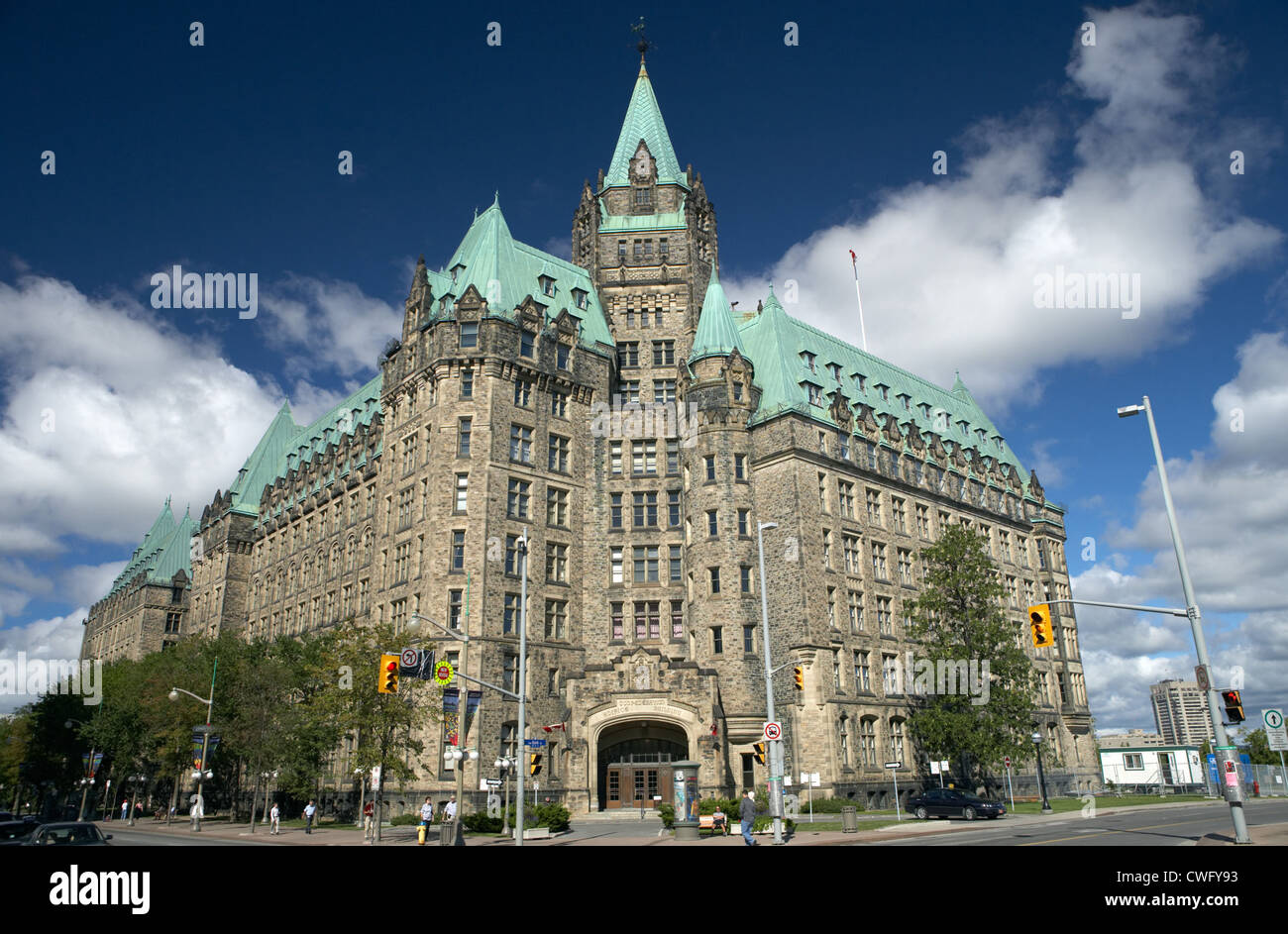 Ottawa - Confederation Buildung on Parliament Hill Stock Photo - Alamy