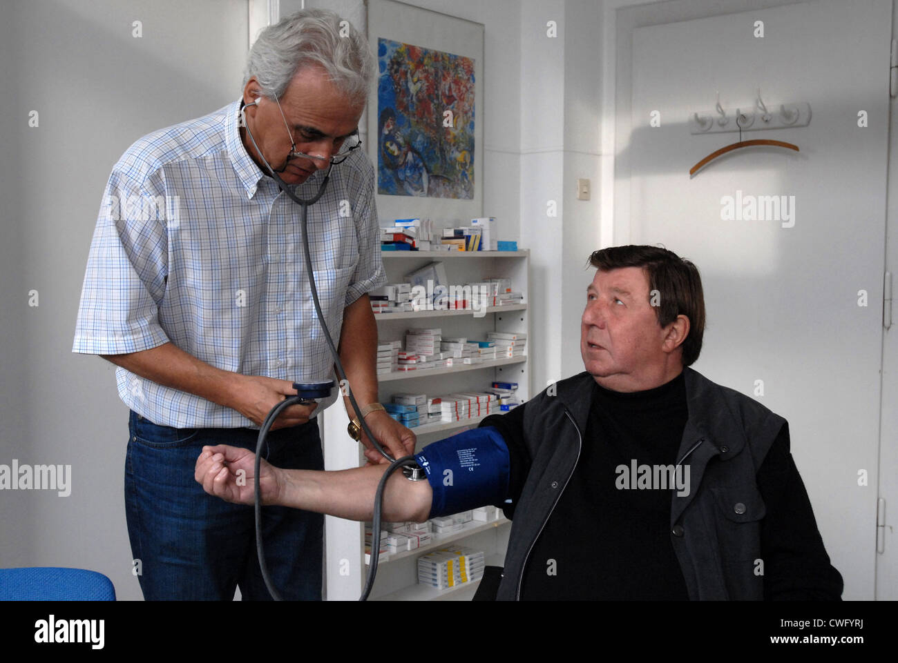 Office hours in a doctor's office Stock Photo - Alamy